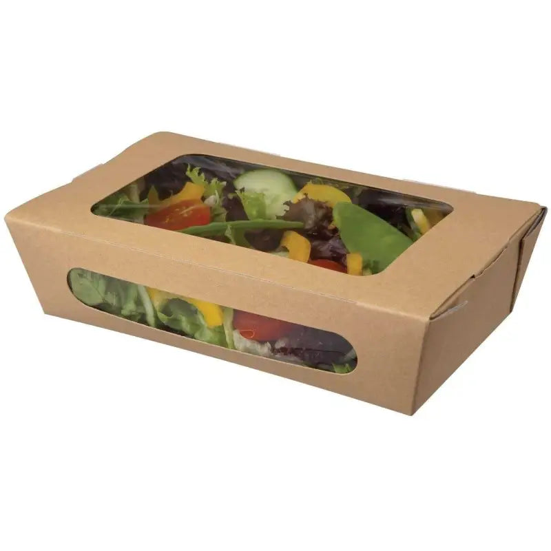 Clear Window Salad Box in Various Sizes – Deli Supplies Limited