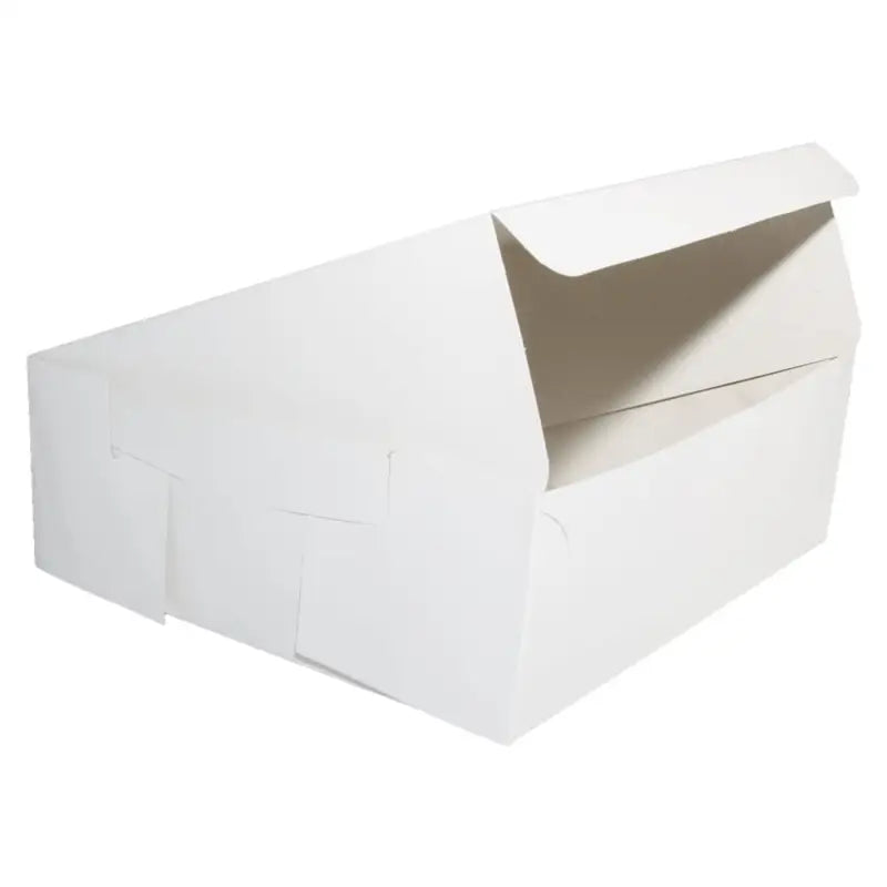White Folding Cake Boxes for Bakery Products – Deli Supplies Limited